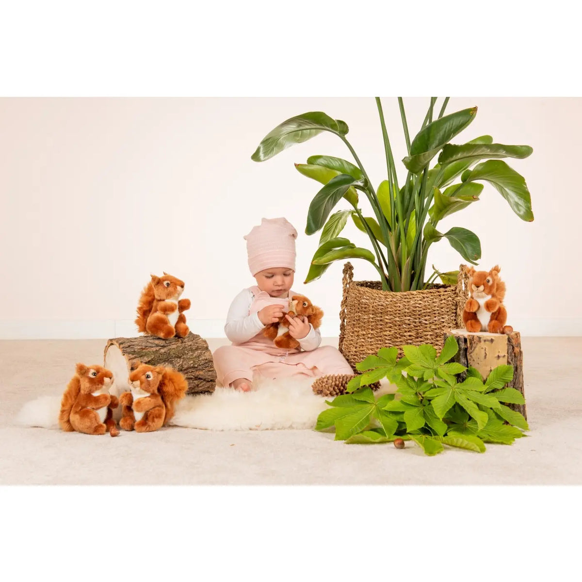 Squirrel 14 cm - Plush Toy - Soft Toy – Happy Trails Inc & Joe's Smoke Shop