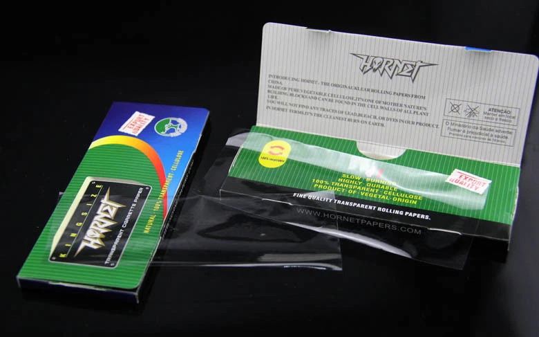 Hornet Transparent Mini Size Cellulose Rolling Papers – Happy Trails ...