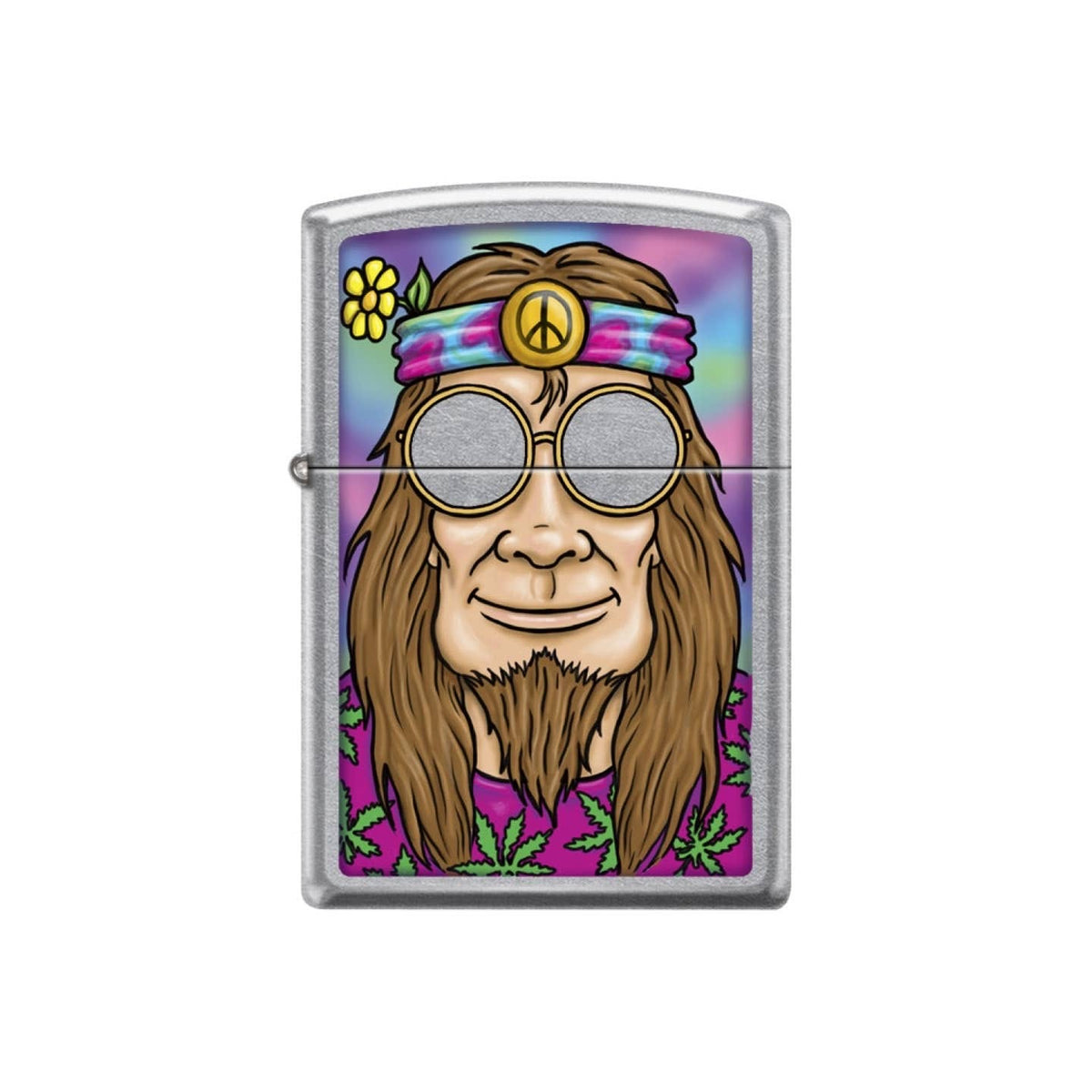 Zippo 207 Hippie Design – Happy Trails Inc & Joe's Smoke Shop