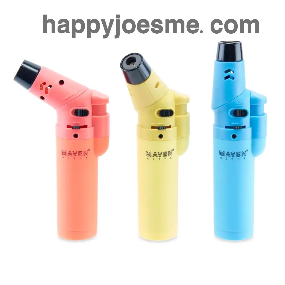 Maven Alpha Butane Torch Assorted Neon Colors – Happy Trails Inc & Joe ...