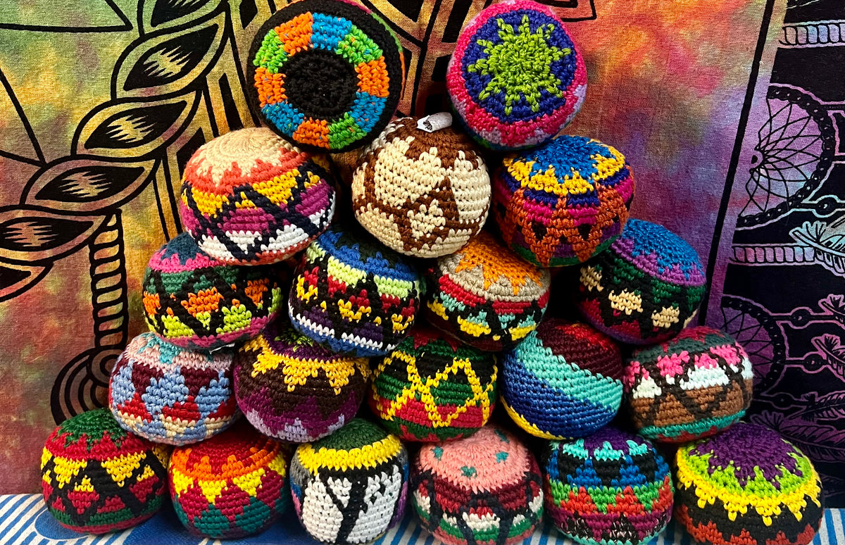 Hacky Sack Made In Guatemala – Happy Trails Inc & Joe's Smoke Shop