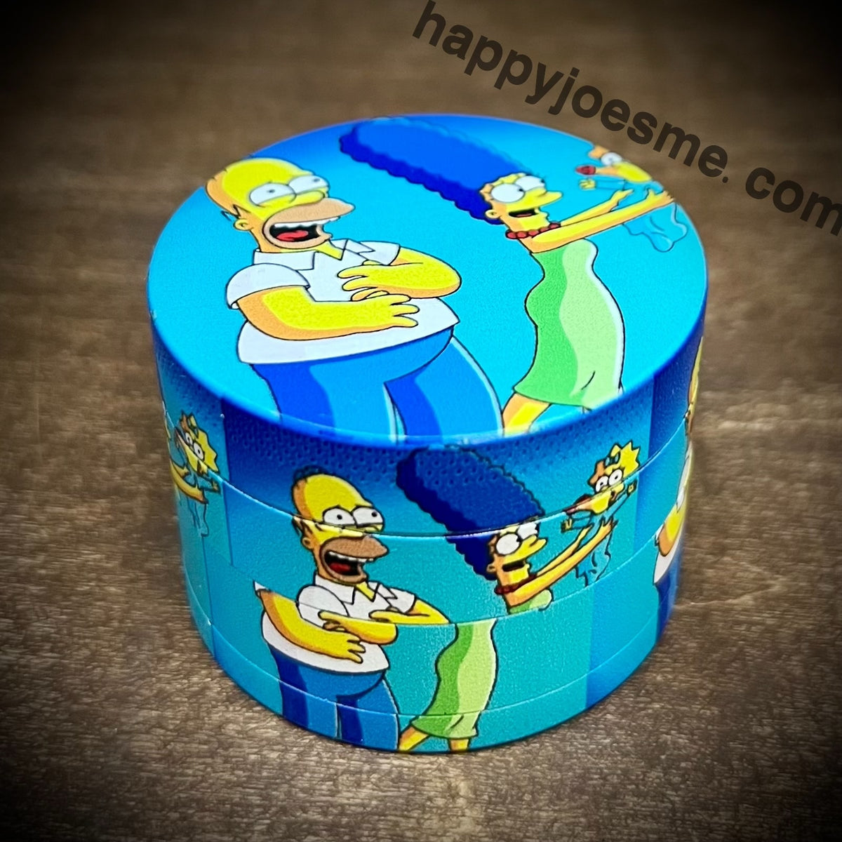 50mm Simpsons 4pc Grinder – Happy Trails Inc & Joe's Smoke Shop