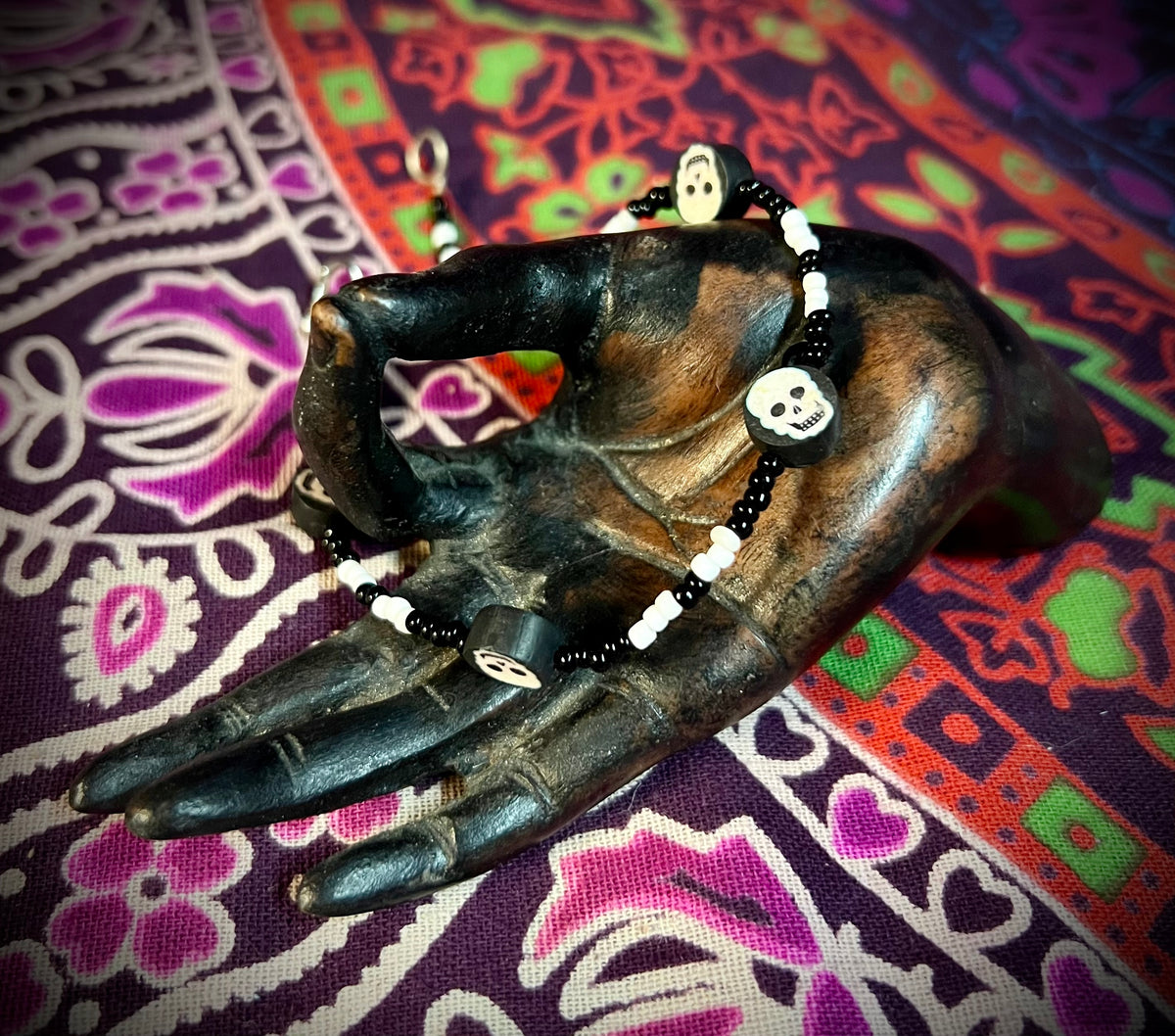 Clay Skull Bracelet – Happy Trails Inc & Joe's Smoke Shop