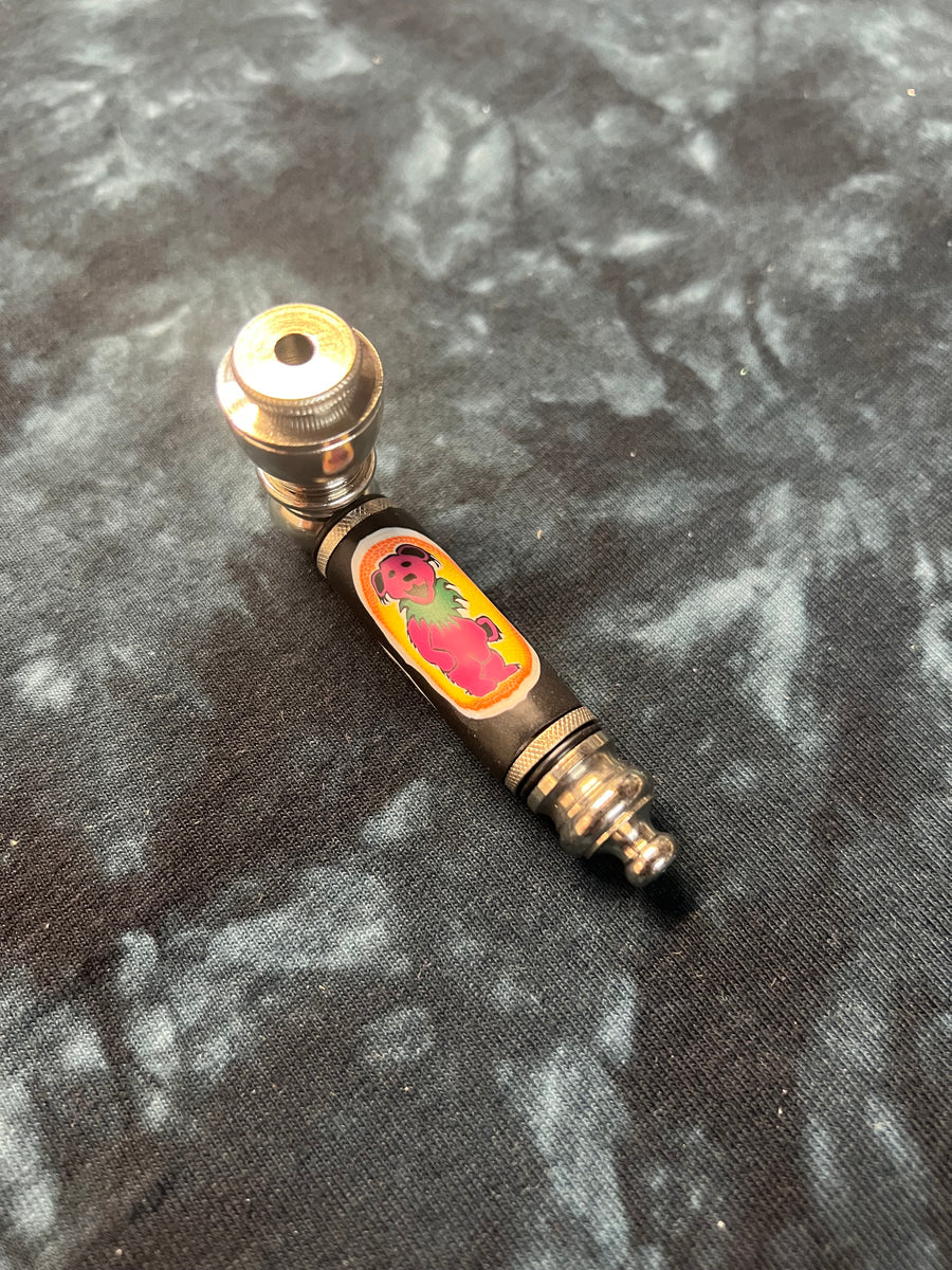 3" Fimo Metal Pipe – Happy Trails Inc & Joe's Smoke Shop