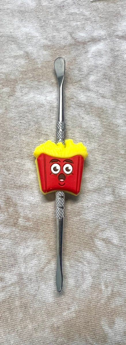 Plastic French Fries Metal Dab Tool – Happy Trails Inc & Joe's Smoke Shop