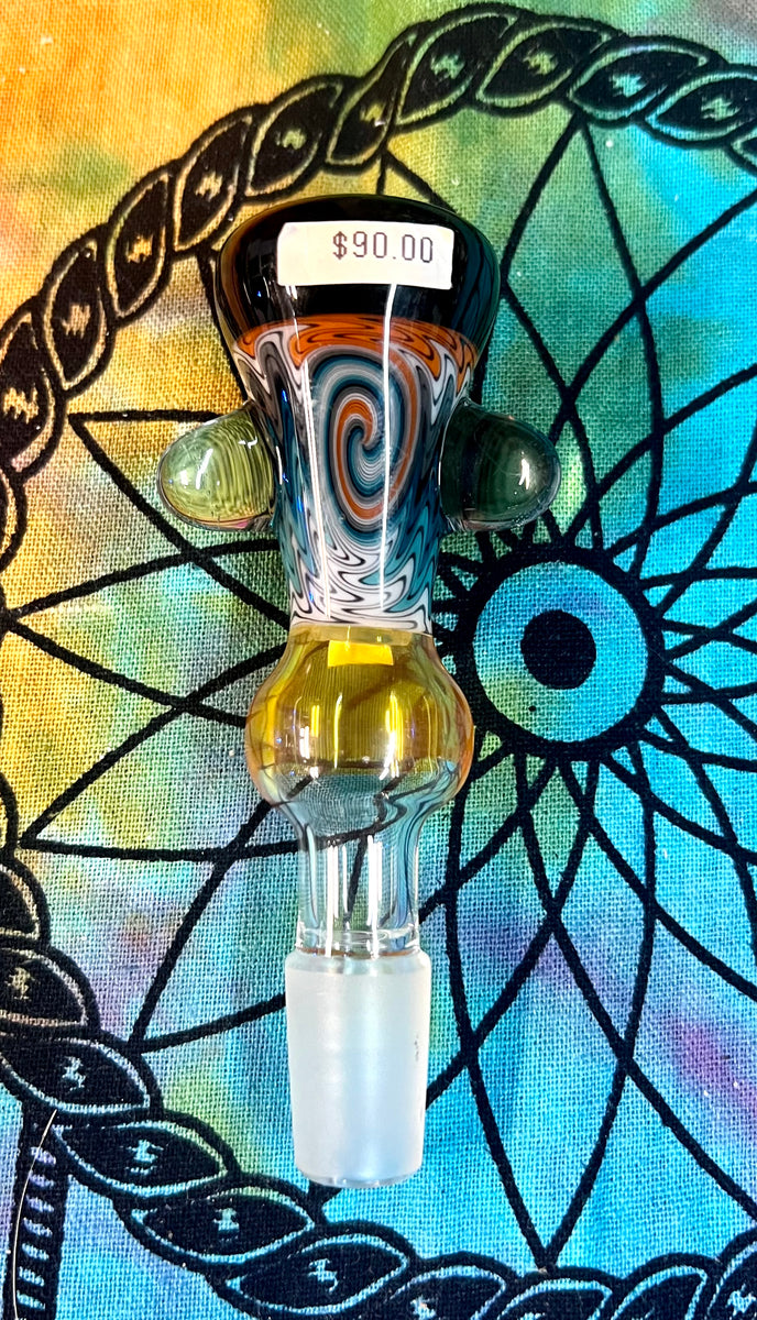 14mm Male Heady Slide Made in The USA – Happy Trails Inc & Joe's Smoke Shop