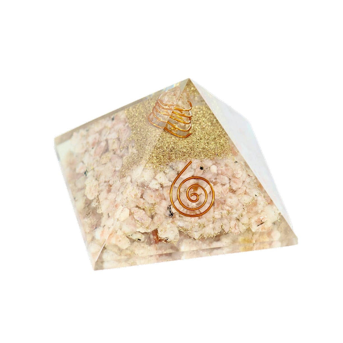 Sunstone Orgonite Pyramid – Happy Trails Inc & Joe's Smoke Shop