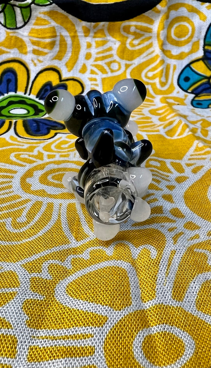 Clear Tip/Chillum w/Critter by Sara Mac Colors Vary – Happy Trails Inc ...