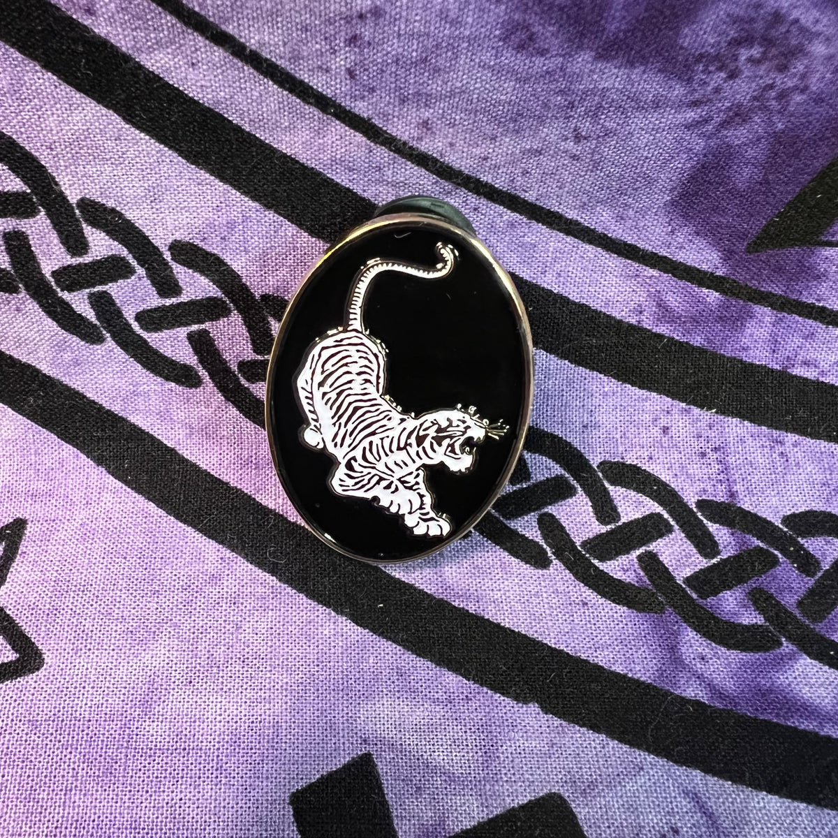 Jerry Garcia Tiger Pin – Happy Trails Inc & Joe's Smoke Shop