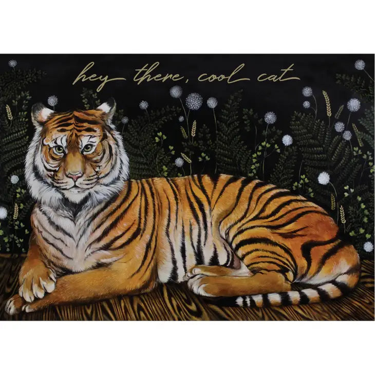 Hey There Tiger Card - "hey there, cool cat" – Happy Trails Inc & Joe's ...
